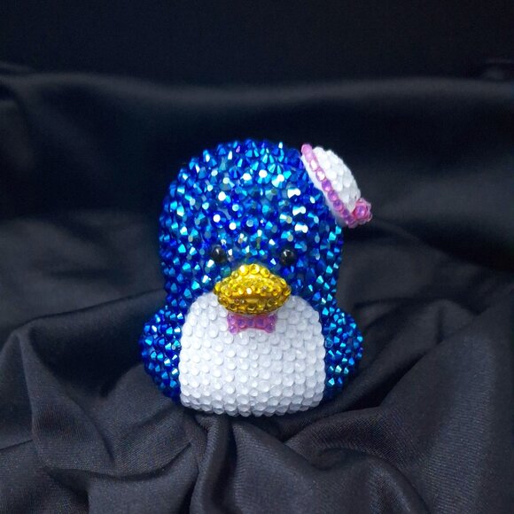 Hello Kitty | Accents | Tuxedo Sam Bling Rubber Duck Bedazzled Tuxedo ...